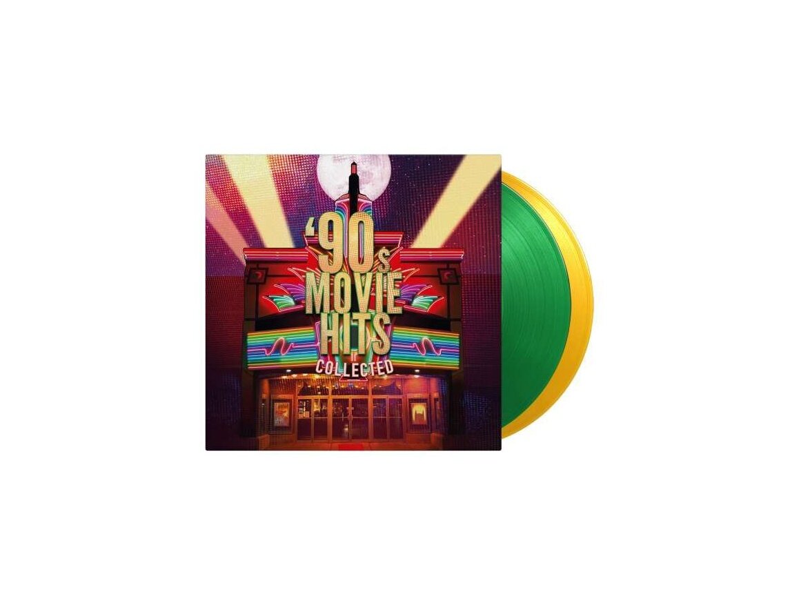 Виниловая пластинка Various Artists - 90's Movie Hits Collected (180g) (Limited Numbered Edition) (LP1: Green Vinyl/LP2: Yellow Vinyl) (1 LP)