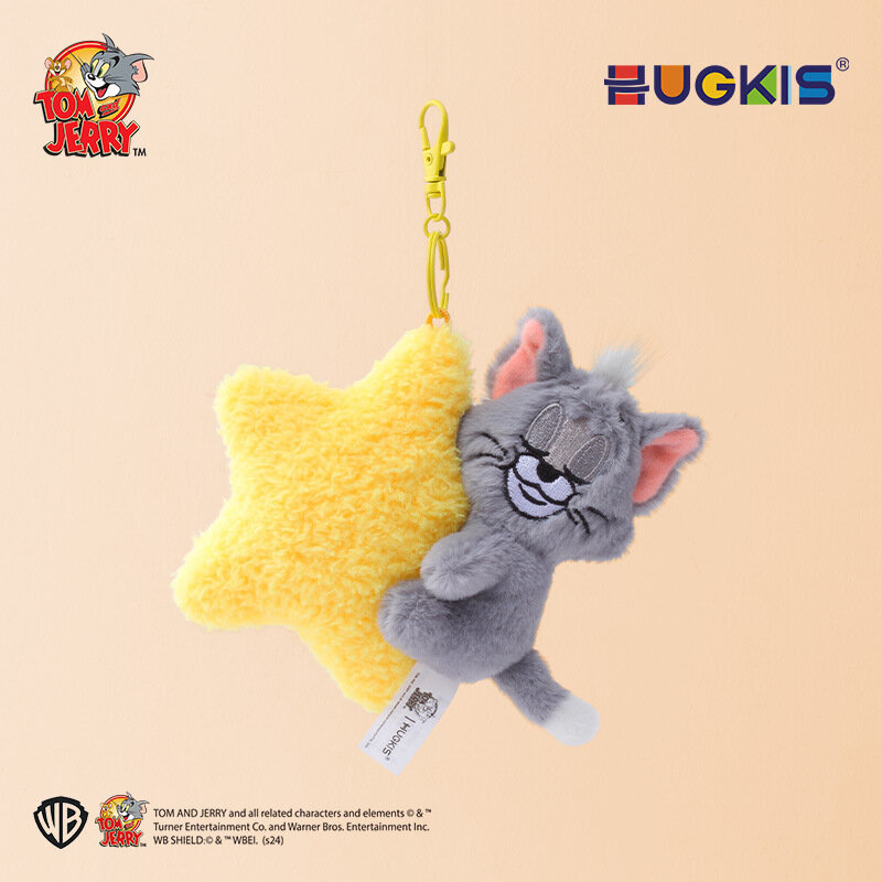 Брелок/подвеска для рюкзака в виде плюшевой игрушки Тома и Джерри