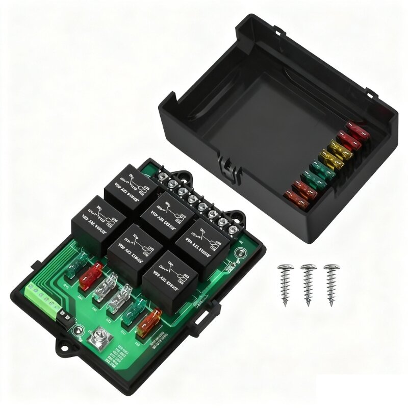 Автомобильная распределительная коробка, блок предохранителей, коробка реле печатной платы, блок управления