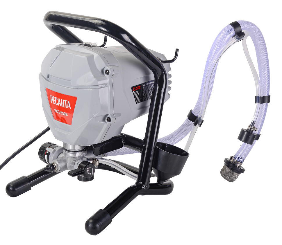 Краскопульт электрический, окрасочный аппарат, Ресанта ЭКП-950Б