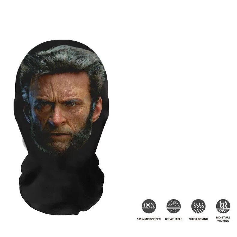 Маска, реалистичный 3D принт Пародийный головной убор из сериала Marvel.