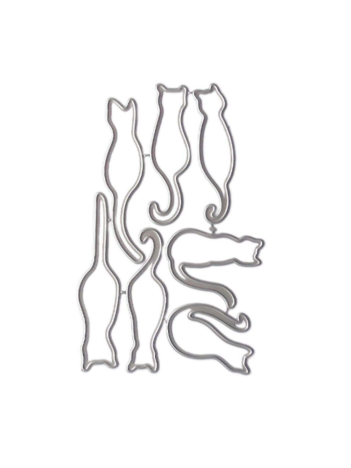 Трафареты для тиснения металла, штампы из углеродистой стали для изготовления открыток, скрапбукинг