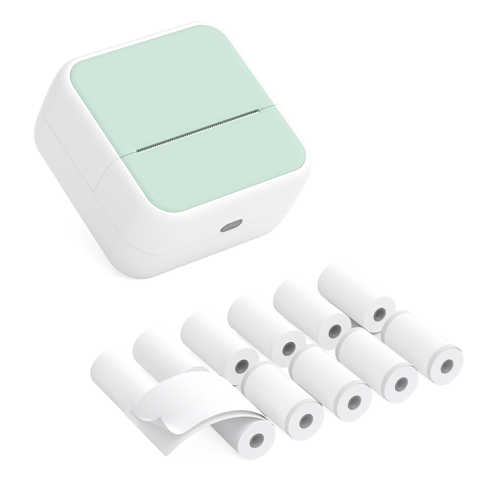 Мини карманный принтер портативный термальный моментальный фото-принтер машина для изготовления этикеток с беспроводным подключением BT, совместимый с приложением Android/iOS, поддерживающий квитанции, этикетки, памятки, стикеры, заметки, списки,