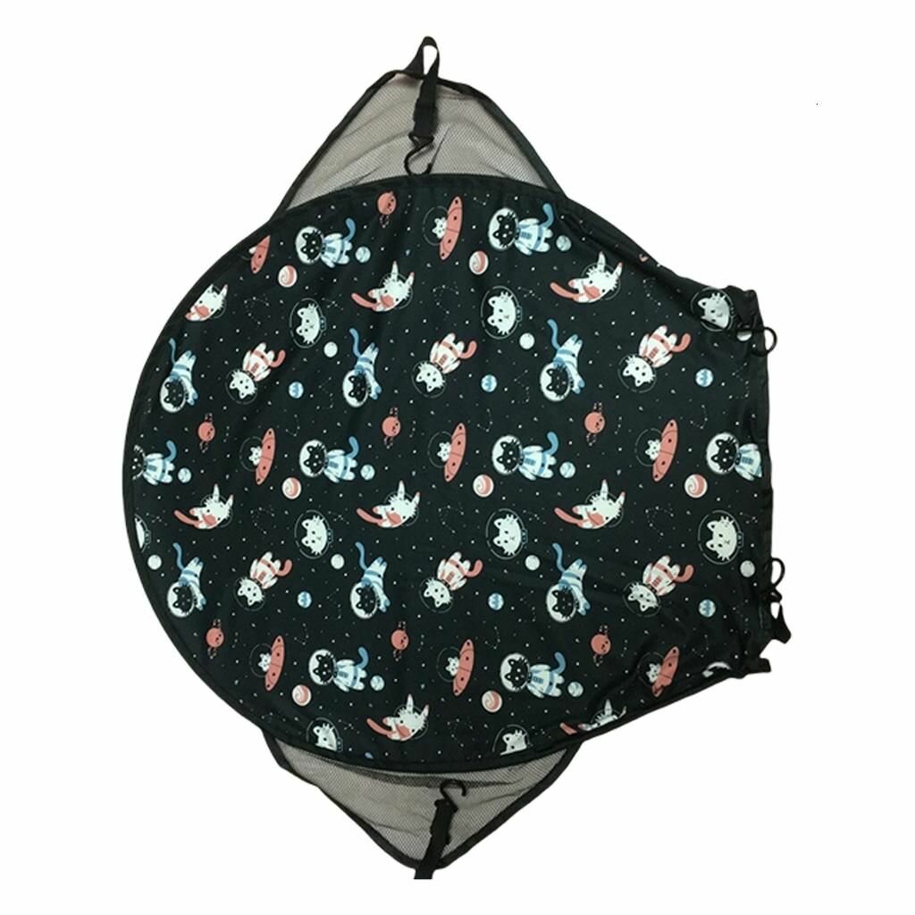 Дышащий солнцезащитный козырек для детской коляски с легкой установкой и вентиляцией, животное