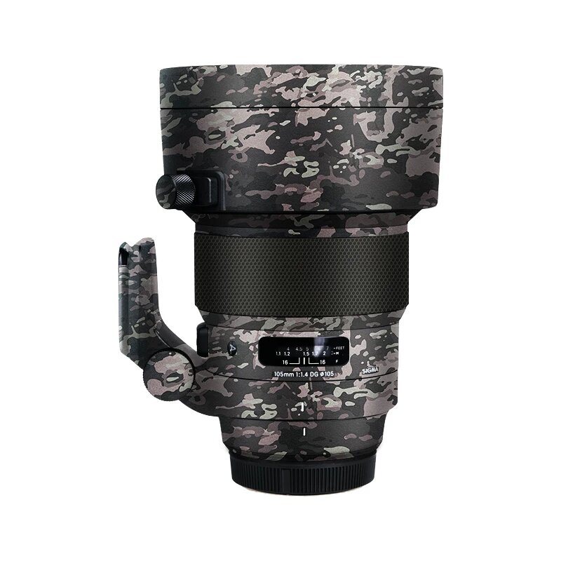 Сигма 105 мм f/1.4 DG HSM AF Примарный объектив для Canon EF, Черный камуфляж
