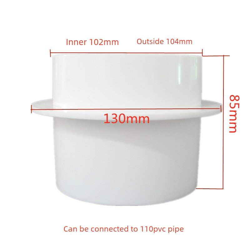 Обратный клапан с круглой трубкой 80, обогреватель для ванной комнаты со свежим воздухом, вентиляция, вытяжной