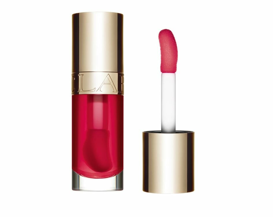 Clarins Lip Comfort Oil Масло-блеск для губ | 16 Fuchsia, 7 мл