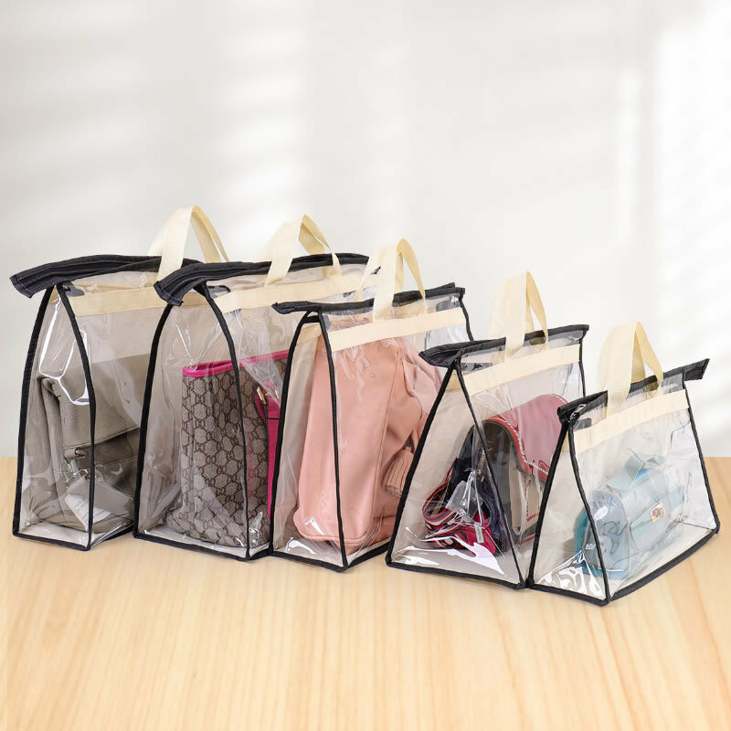 Сумка для хранения Пылезащитная сумка Прозрачная отделочная сумка Защитный чехол Роскошный влагостойкий шкаф Подвесной