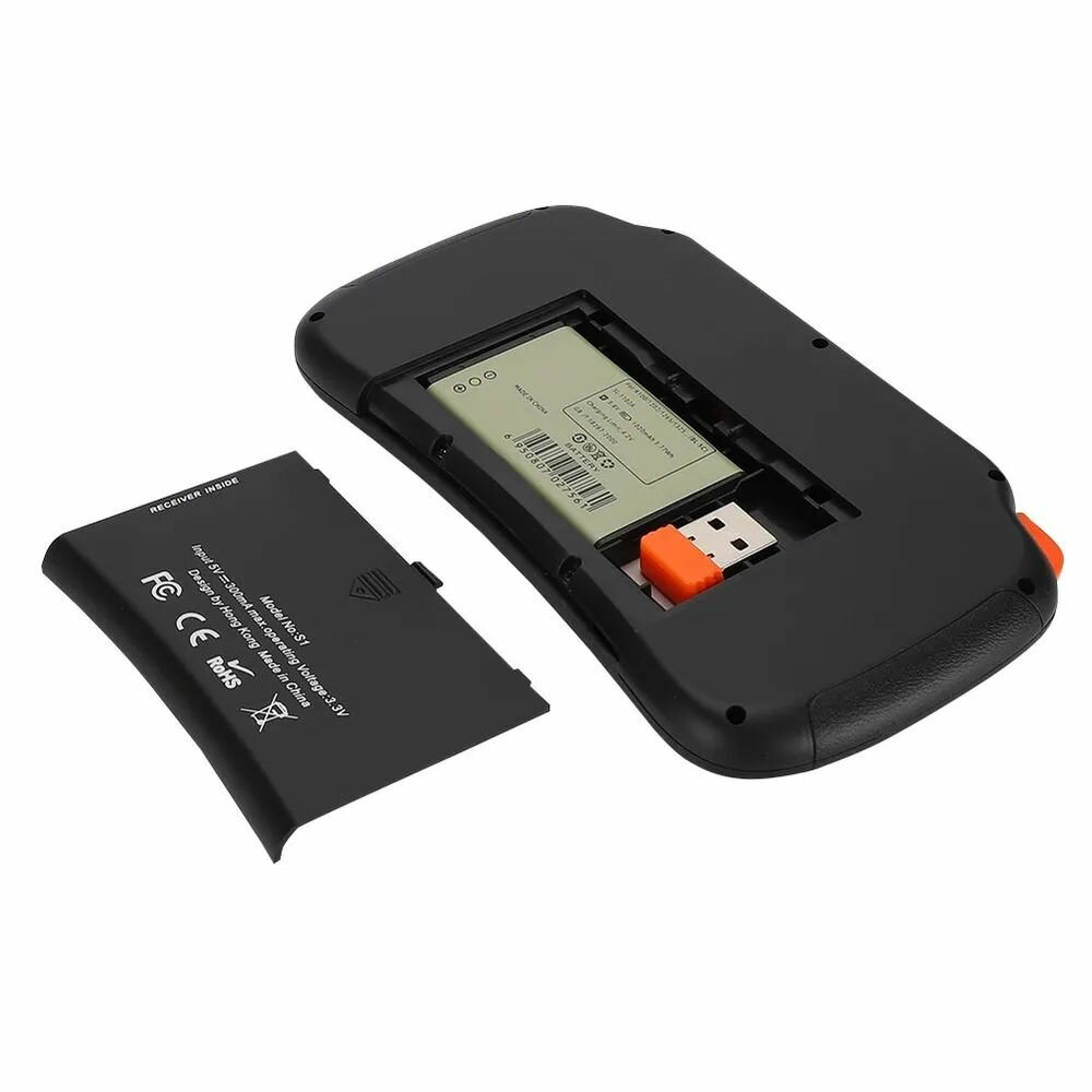 Беспроводная клавиатура 2,4G для дистанционного управления Android, 83-клавишная мини-клавиатура USB с сенсорной панелью