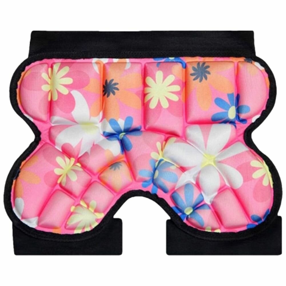 Вентилируемая защита для копчика при катании на скейте или роликах, розовая