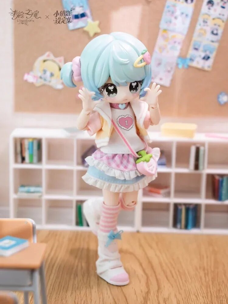 Miow Universe Unveiled Door Little Key Artbook Series 1/12 Bjd Фигурки Open-Daughter