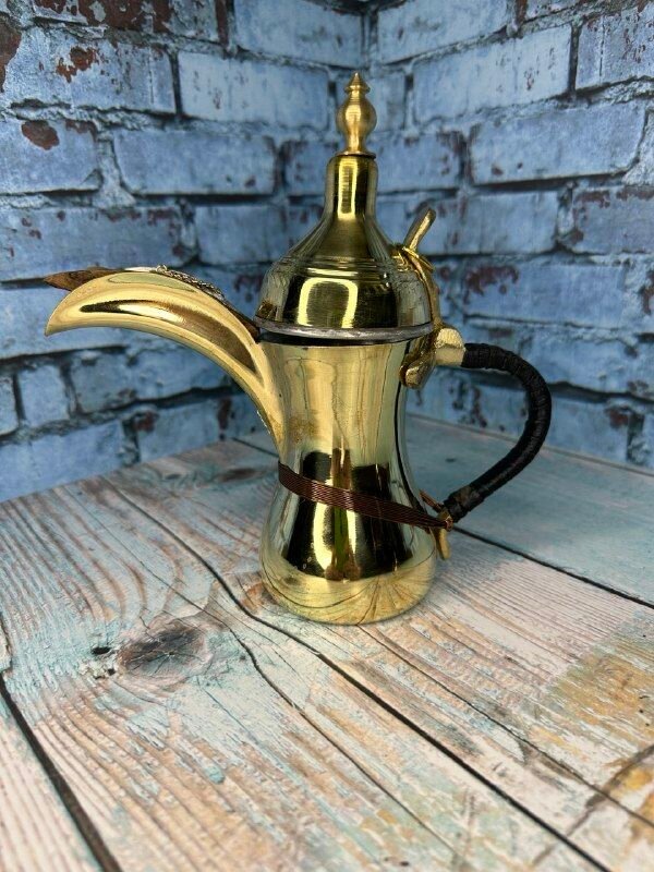 Винтажная, арабская джезва (турка) из меди. Ручная работа. 300 мл.