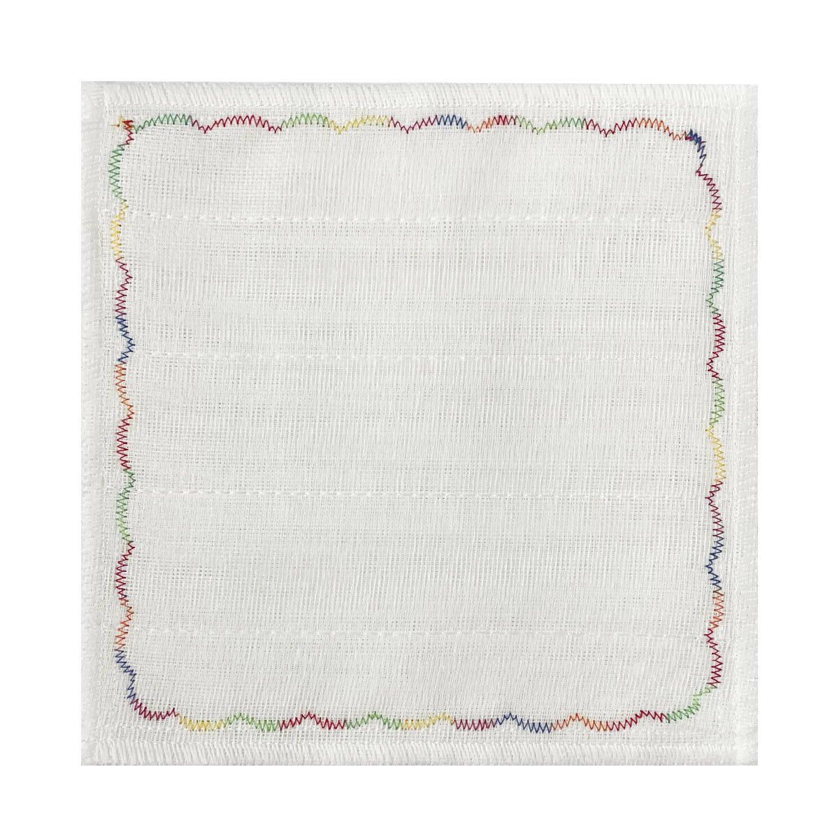 Радуга без масла тряпка кухня чистая хлопчатобумажная пряжа толстая тряпка 30*30cm восемь слоев_Нет упаковки