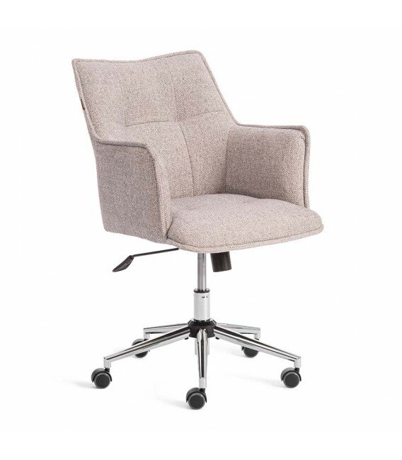 Кресло Lutz/Луц хром, велюр/букле, VT shape silver