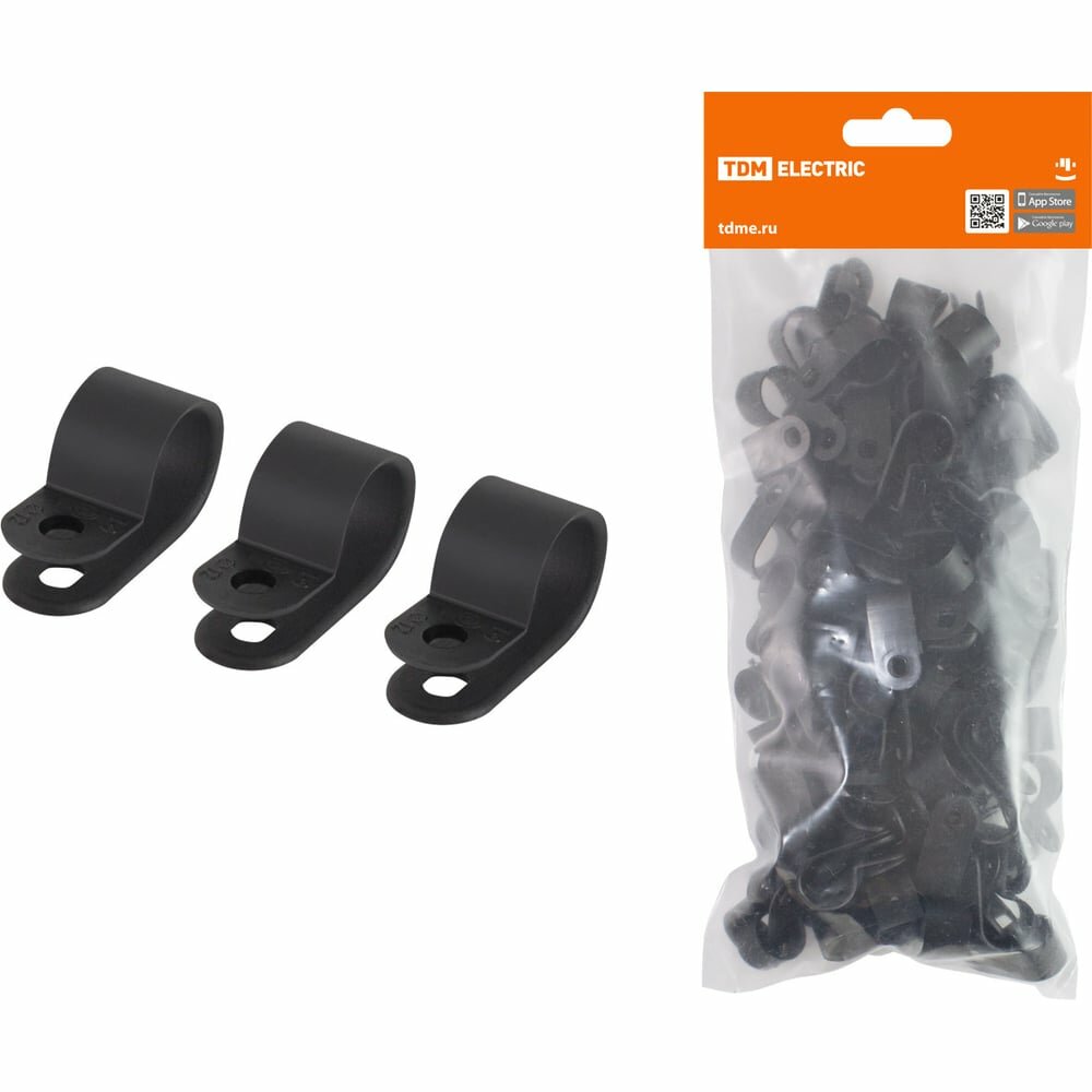 Нейлоновая крепежная скоба TDM ELECTRIC СКН-6