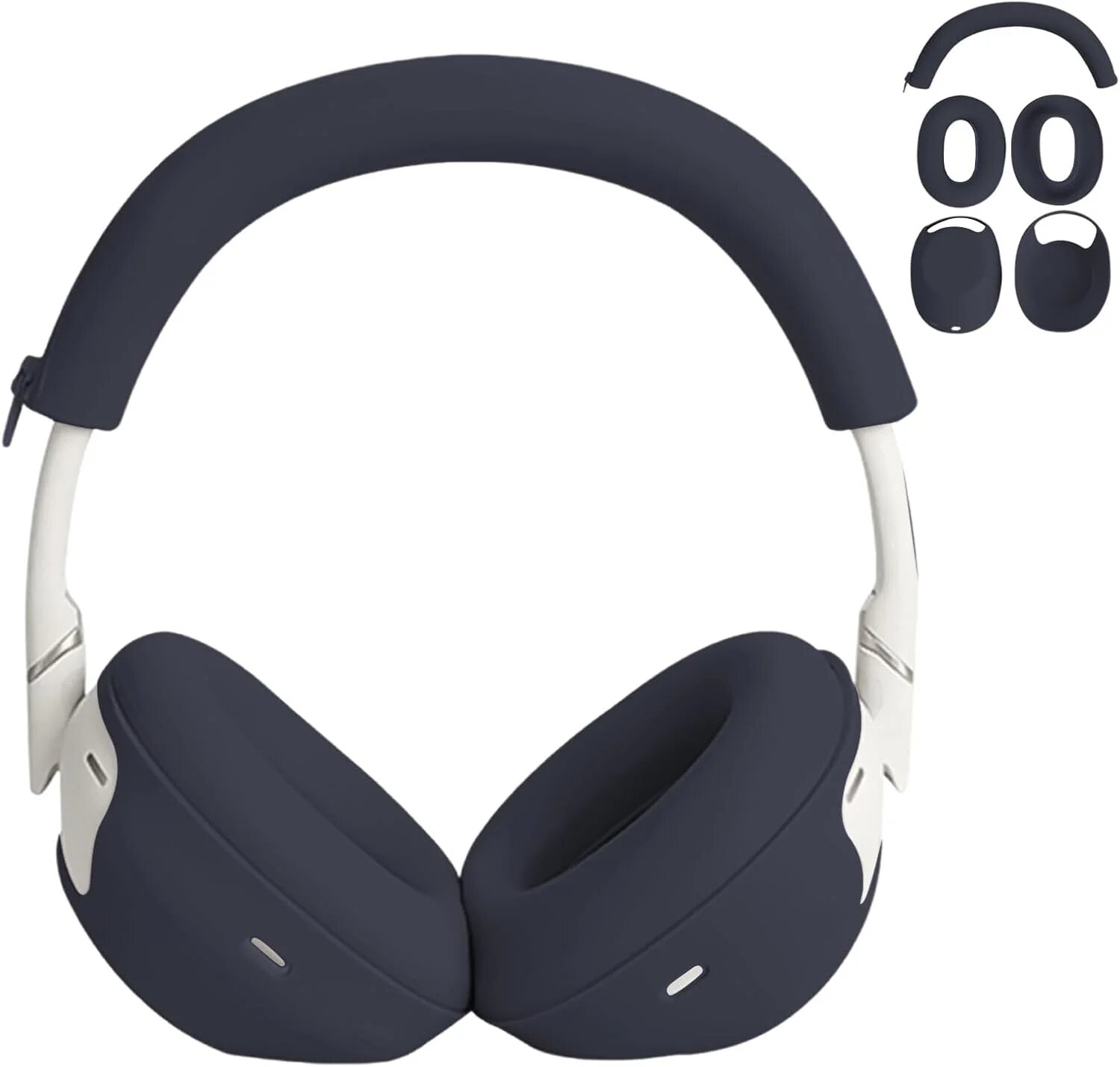 Силиконовый чехол для наушников Sony WH-1000XM6, Midnight Blue