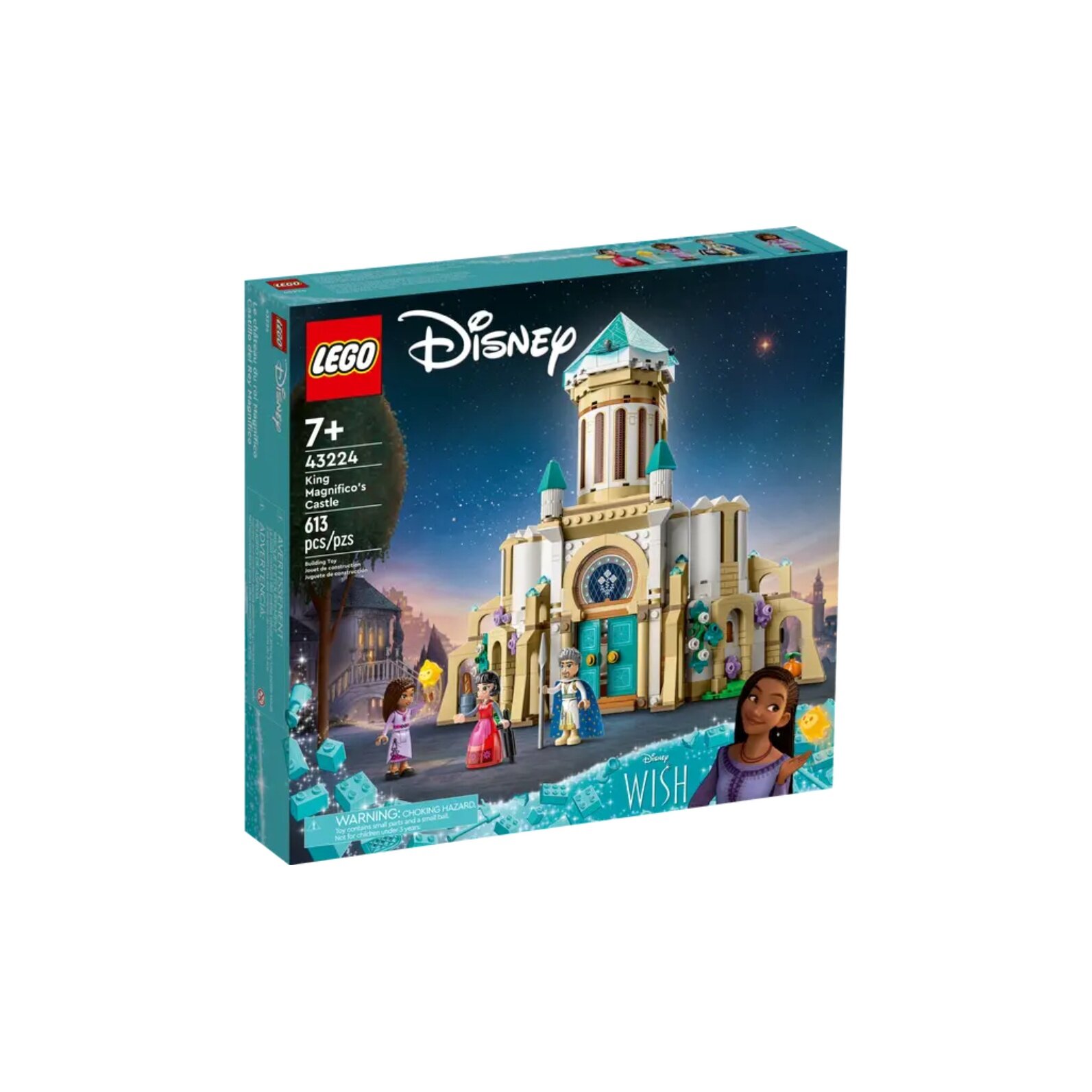LEGO Disney Collection Manifico Король'H Замок Конструкторы 613 шт. 43224
