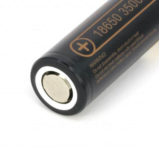 Аккумулятор LiitoKala 18650 ICR18650 Lii-35A 3.7V Li-ion 3500mAh (без защиты, плоский плюс) , 1шт.