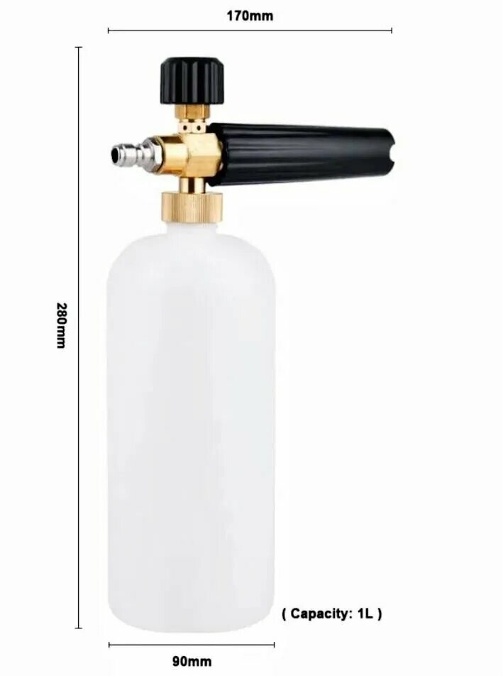 Пеногенератор на Huter (быстросъем)