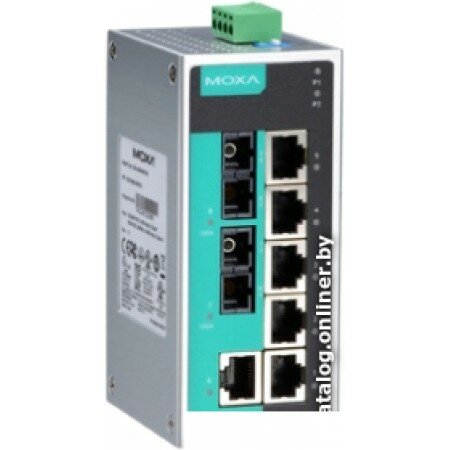 Неуправляемый коммутатор Moxa EDS-208A-SS-SC-T