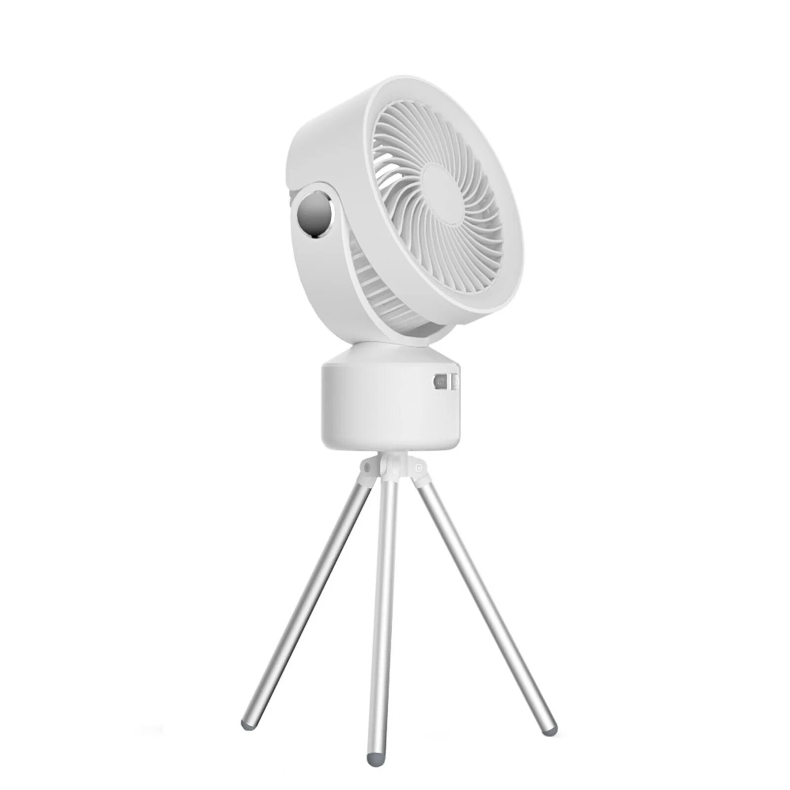 Вешной двухцельный штативный внешний вентилятор- Свет, USB кемпингный палаточный портативный маленький потолочный вентилятор, кемпингный вентилятор, Цвет: Зеленый, Белый, Материал: ABS, Размер продукта: 16.5x9x23cm, Размер упаковки: 16.7x12x23.4cm, Вес: