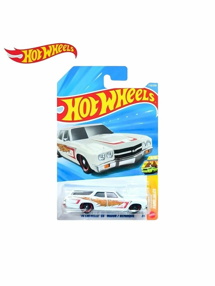 Машинка Mattel Hot Wheels 1:64 Basic Car 2026E C4982 '70 Chevelle SS Wagon