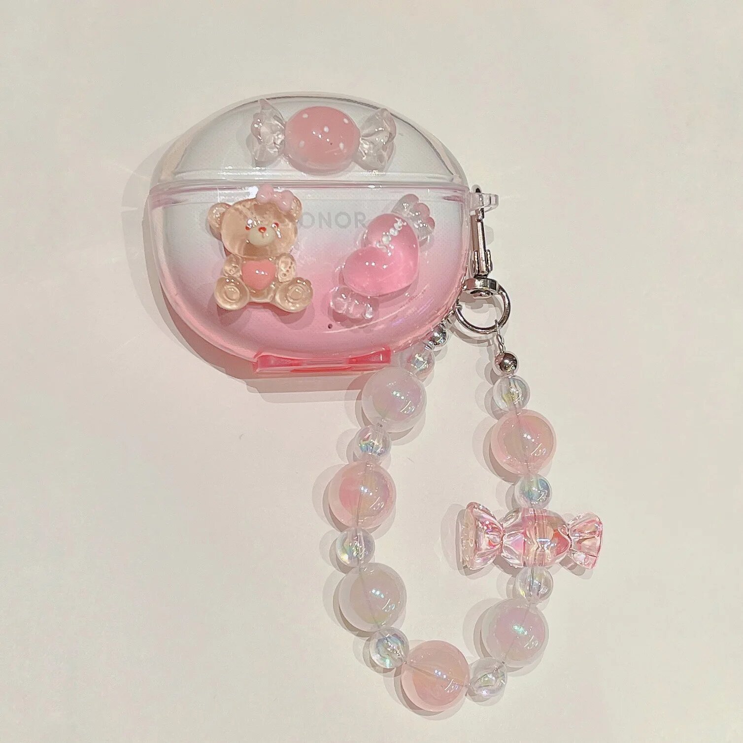 Мультяшный чехол для наушников Honor Earbuds X8 X7 X5 X6, защитный чехол для ключей, мягкий ТПУ, беспроводные Bluetooth-наушники, сумки