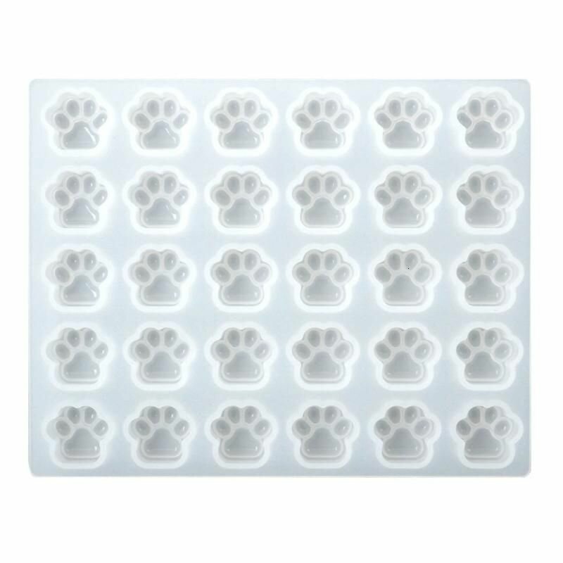 Формы для эпоксидной смолы "Лапки животных", - Большой - кошачья лапа 2