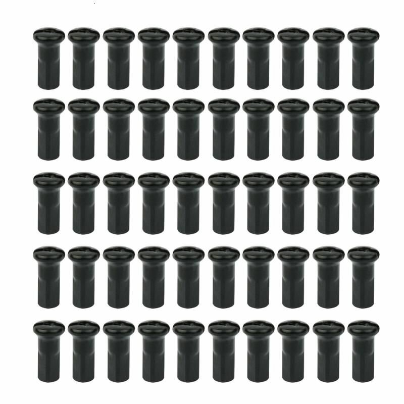 50 шт. латунные ниппели 14G 13G 12G для колес велосипеда, 50шт 12 г черный 13 мм