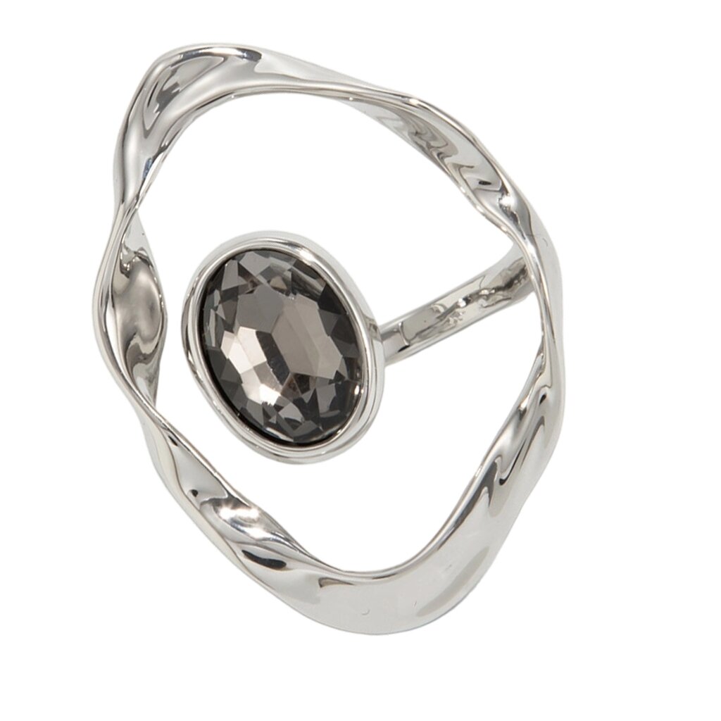 Кольца с открытой дужкой и экстравагантными линиями, украшение для рук, модные кольца, металлическая текстура, для ценителей моды