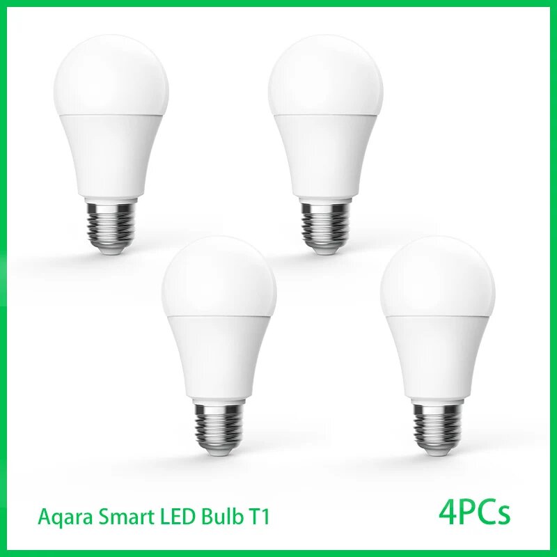 Aqara Smart Bulb T1 Zigbee для умного дома 4PCs