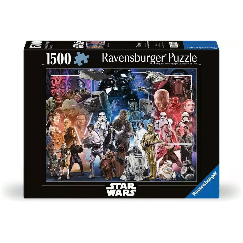 Пазл Ravensburger 1500 Star Wars: Вся Вселенная, арт.00714, классический