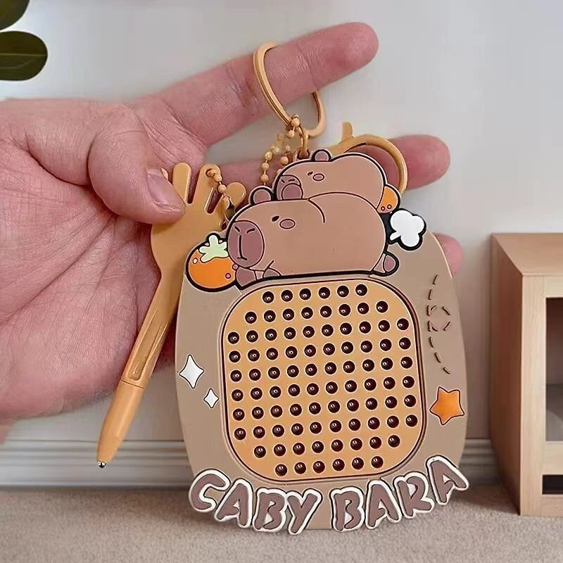 2025 Новый мини-игрушка интернет-знаменитости, магнитный стальной шарик, доска для рисования, брелок Sanrio, подвеска, артефакт для снятия стресса