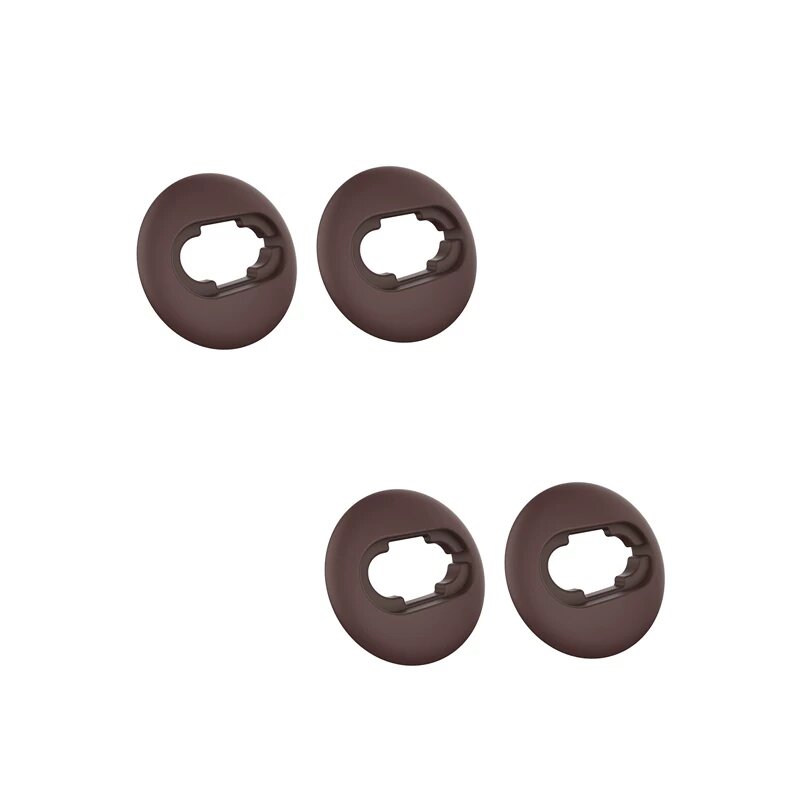 Чехол для наушников Samsung Galaxy Buds Live, силиконовые вкладыши, резиновые кольца для наушников. Коричневый большой