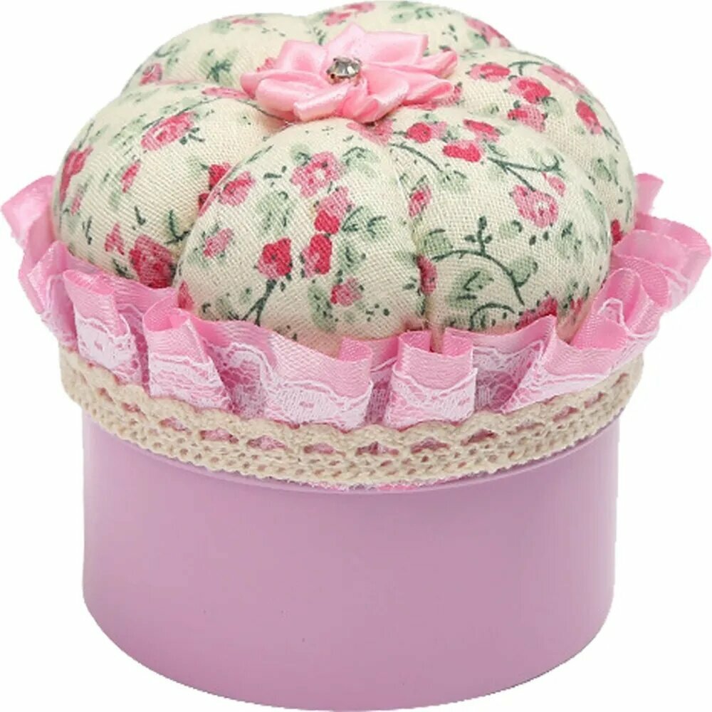 Игольница из ткани с плотным наполнением, 7.7 см