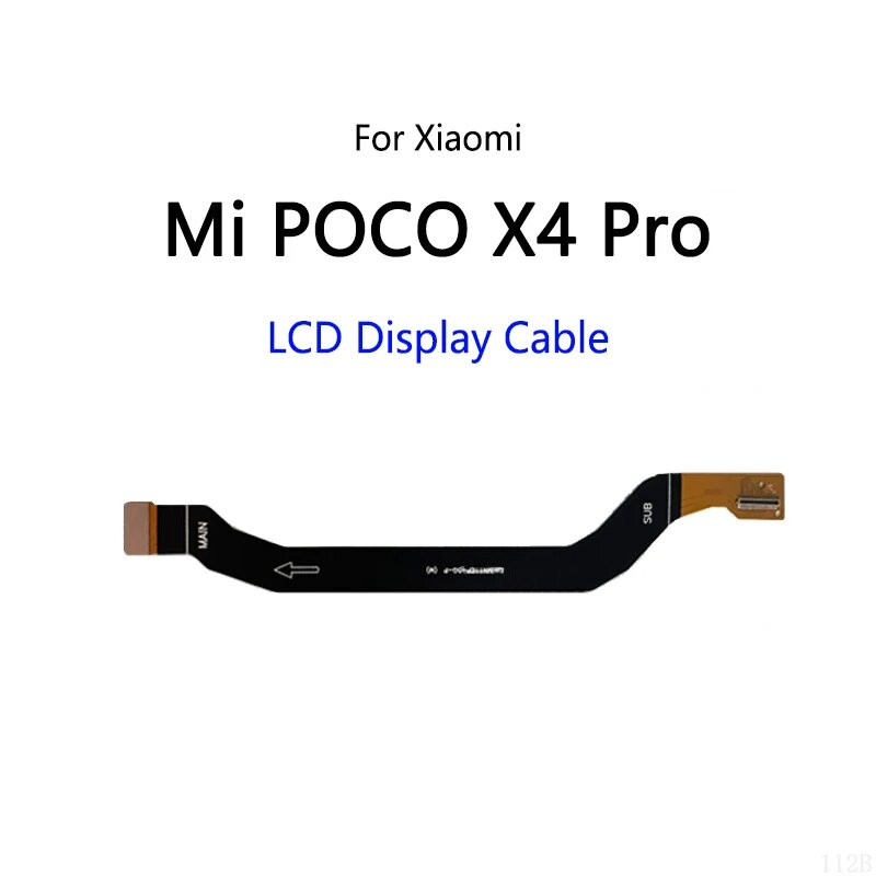 ЖК-дисплей для подключения кабеля материнской платы, гибкий кабель основной платы для Xiaomi Mi POCO X3 GT X4 Pro X5 X6 Pocophone For Mi POCO X4 Pro