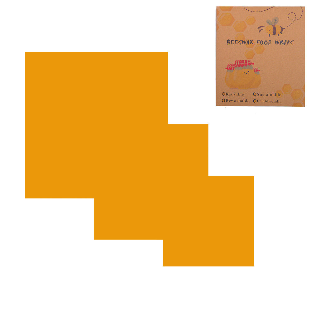 Опаковка из пчелиного воска для еды, мойка и повторное использование, для сендвича, хлеба, фруктов, овощей, обедов, хранения на кухне, морозильной камере, холодильнике, размеры S/M/L, 3 штуки, цвета 1#/2#/3#/4#/5#/6#/7#/8# (по выбору)