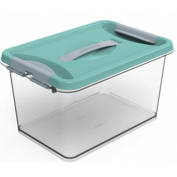 Контейнер 10Л клик С защелками И ручкой 230*350*191 MARTIKA