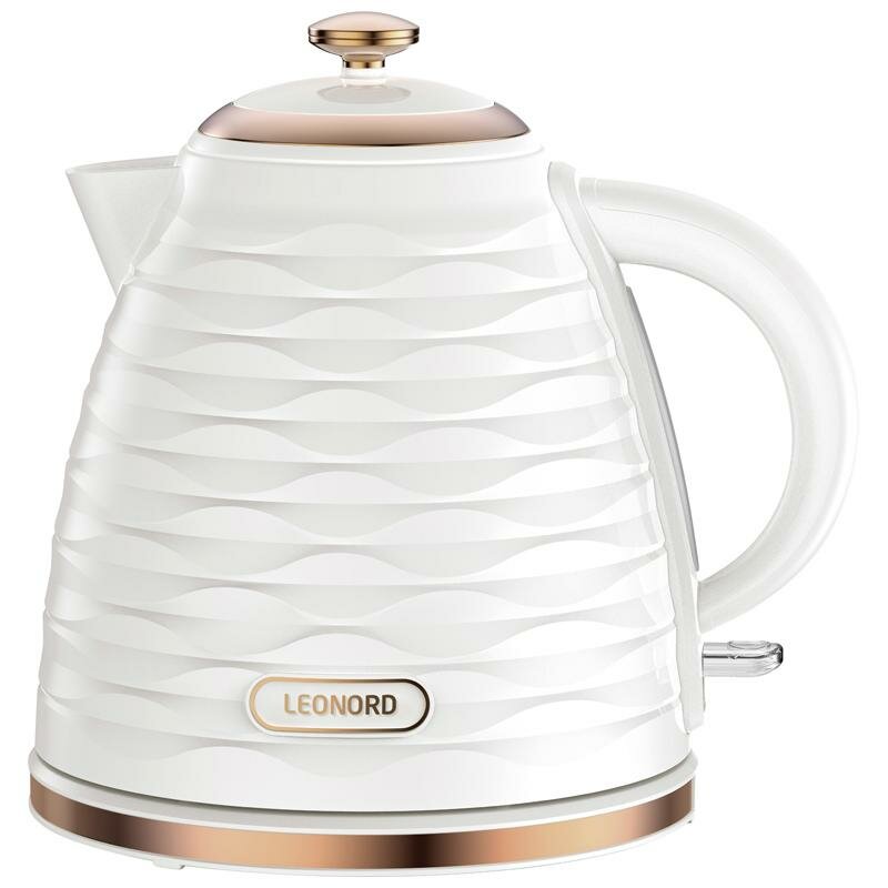 Чайник электрический 1.7Л 1850-2200ВТ диск пластик контроллер STRIX съемн фильтр LEONORD