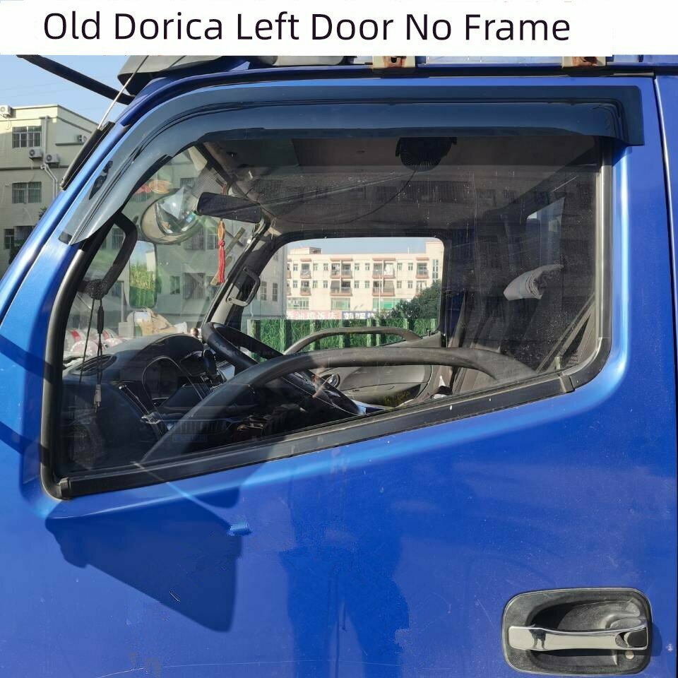 Дефлекторы окон для грузовиков Dongfeng Dolica D5D6D7D8D9K, защита от дождя, специальные прозрачные козырьки на окна.