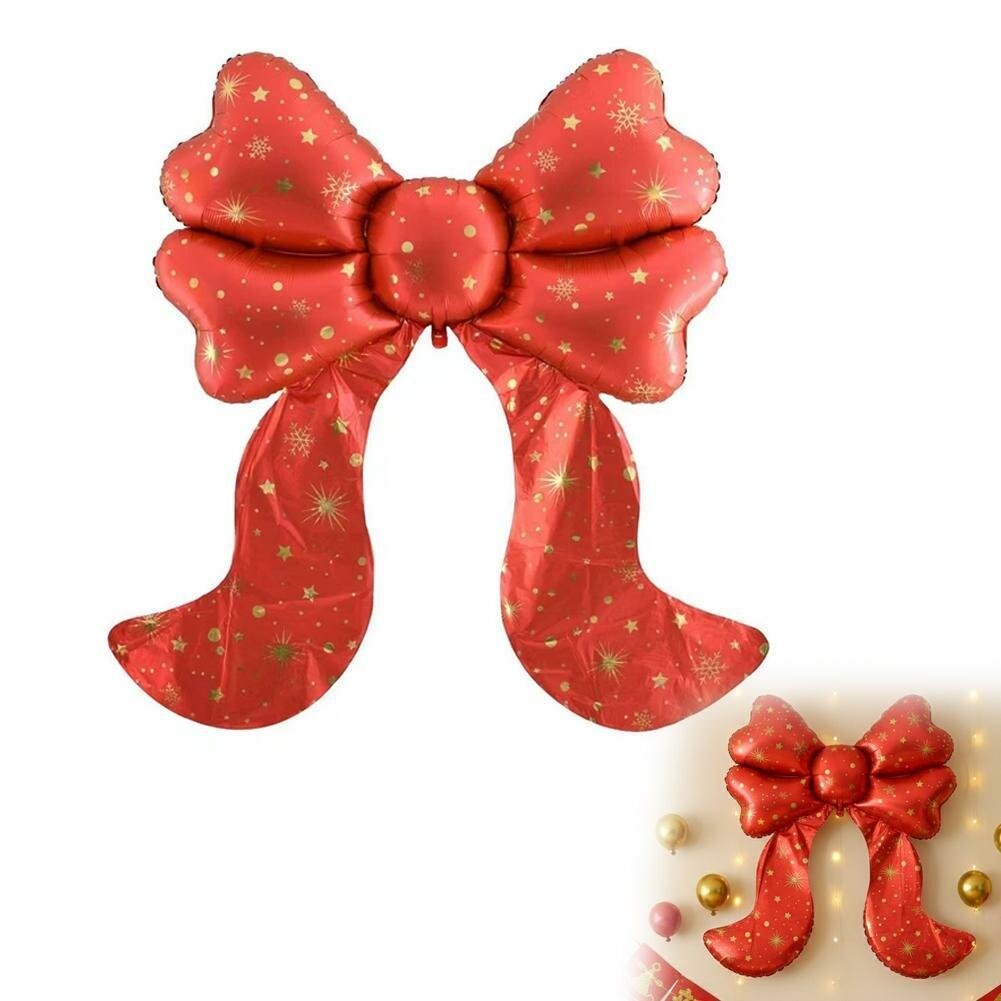 Oversized Bow Balloon Decorations For Birthday Parties, Valentine's Day Parties, Wedding Photo E7Q5