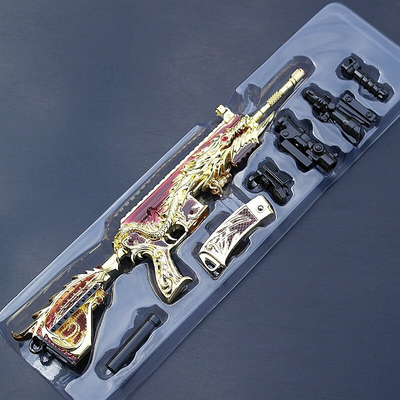 Ключница M416 Five Claws Golden Dragon, 22 см, игровая коллекционная модель