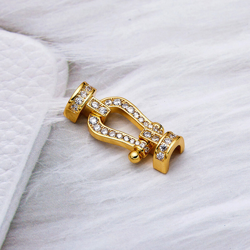 Браслет с пряжкой в виде подковы, красный веревочный браслет, парный стиль для мужчин и женщин, браслет на год зодиака, удачный стальной проволочный браслет, DIY браслет