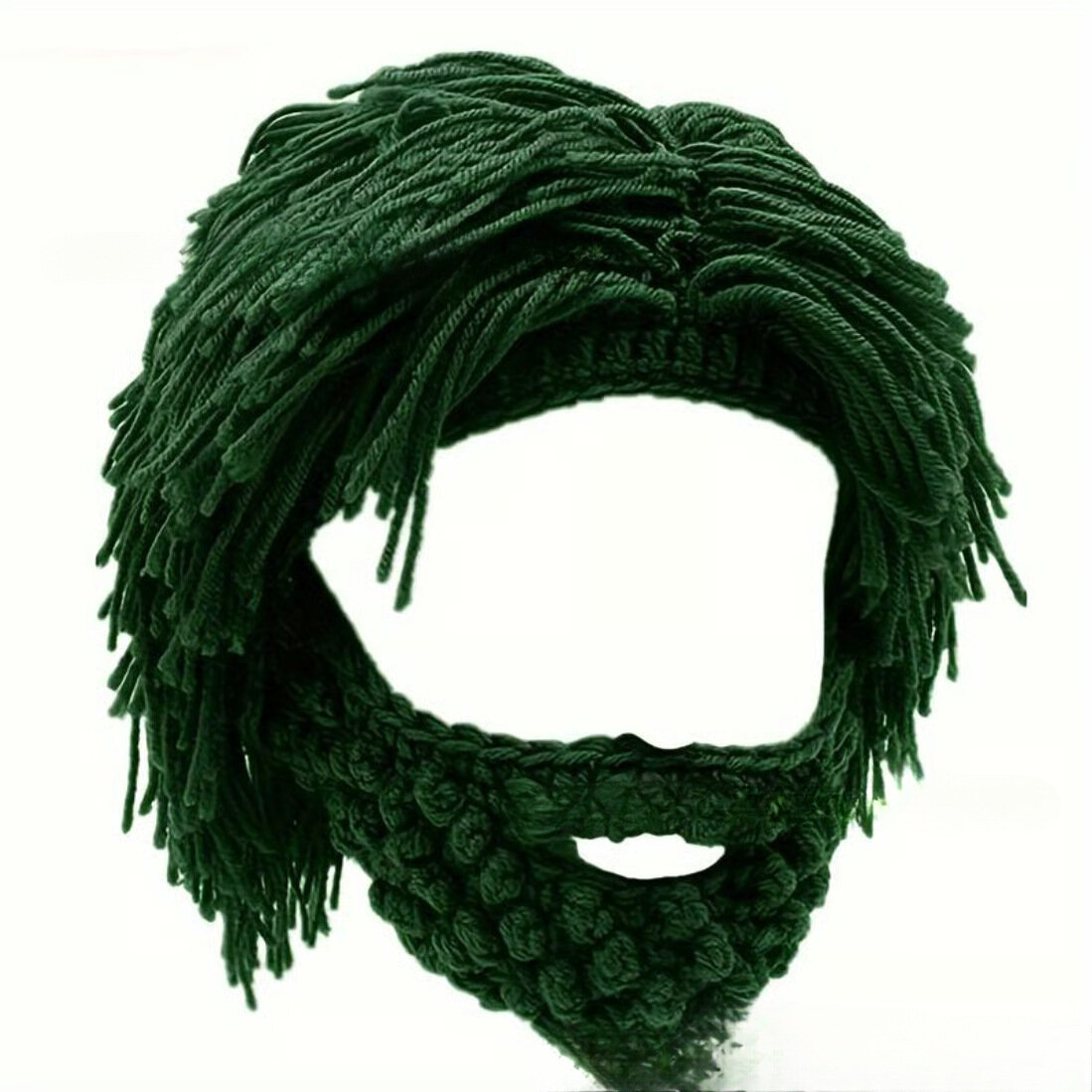 Горячая распродажа: забавная и интересная практичная шапка в стиле панк, вязаная шапка из шерсти