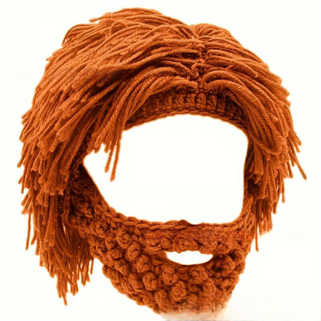 Горячая распродажа: забавная и интересная практичная шапка в стиле панк, вязаная шапка из шерсти