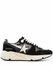 Кроссовки Golden Goose Running Sole, размер 41 IT, чёрный