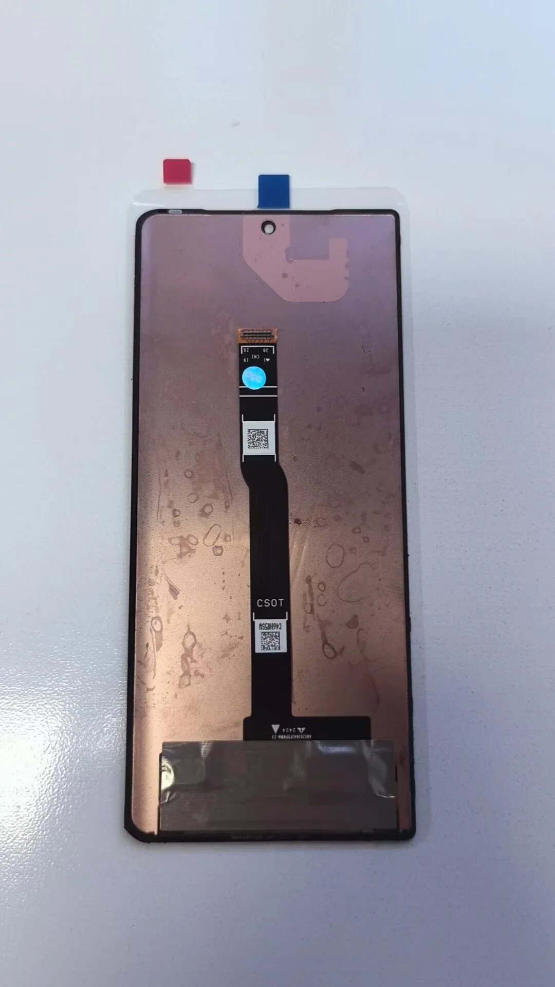 Оригинальный внешний ЖК-экран для Tecno Phantom V Fold2, сменный сенсорный ЖК-экран для Tecno Phantom V Fold2, маленький ЖК-дисплей