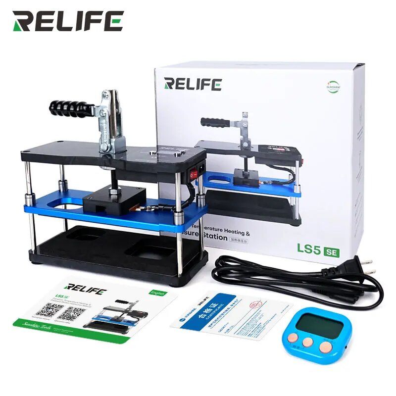 Нагревательный пресс RELIFE LS5 SE для ремонта телефонов 220V EU