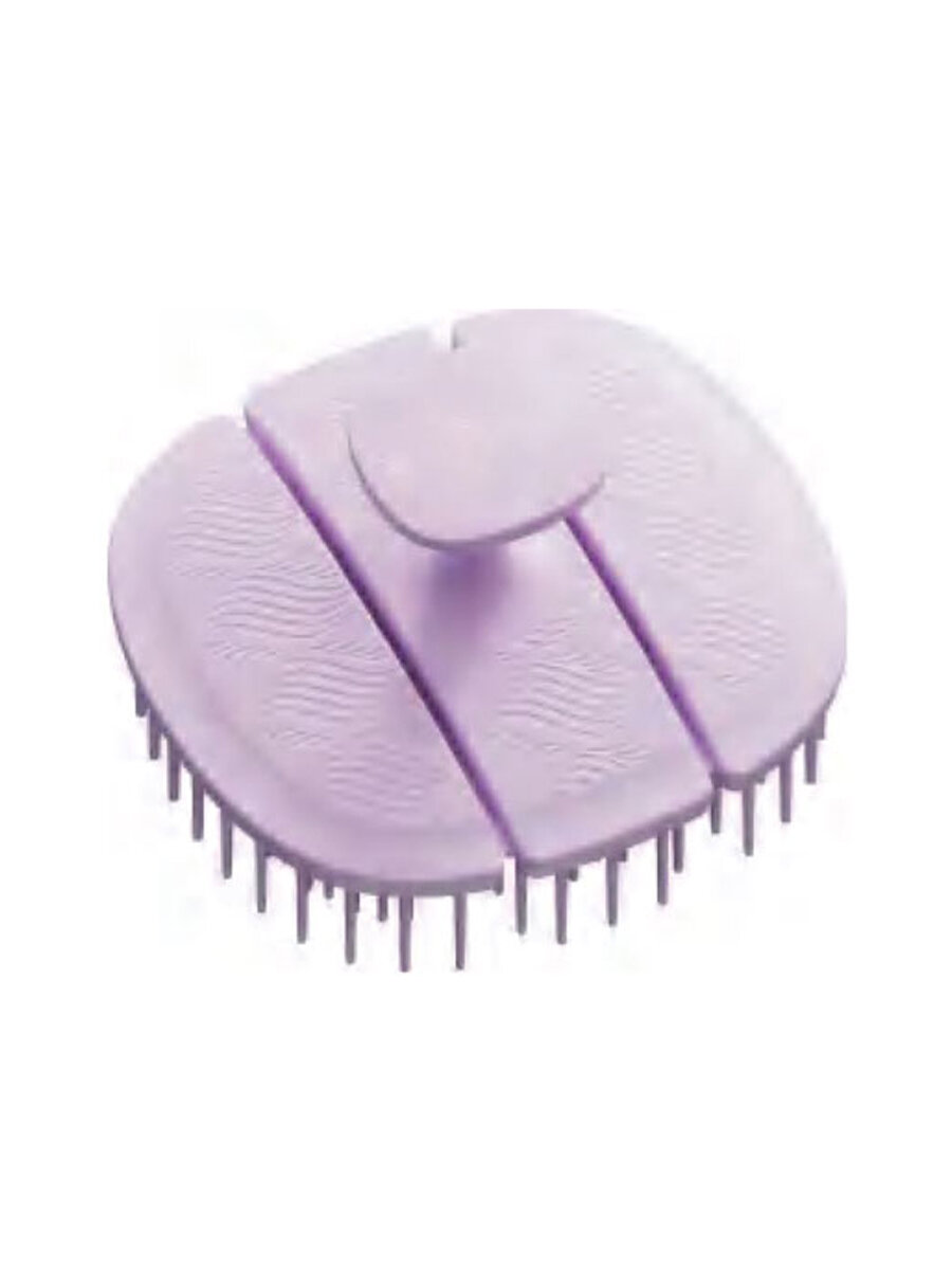 Массажер Hairway для головы 196 штифтов 3-х зонный сиреневый