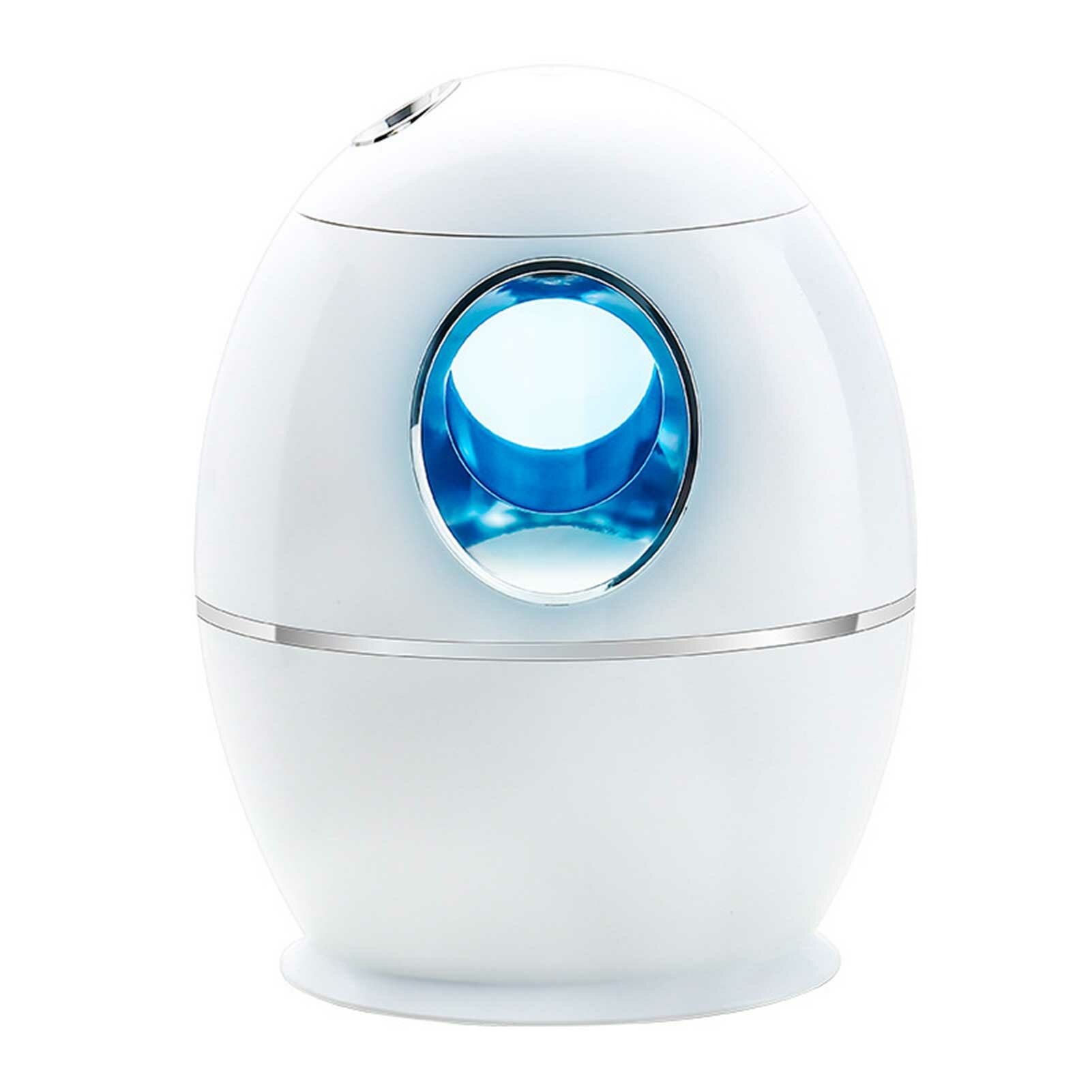 Увлажнитель 800ML Cold Mist Top-Filling Quiet с регулируемыми режимами распыления, цветной атмосферной подсветкой, для спальни/гостиной/офиса, белый цвет, размер 161*205 мм, материал ABS+силикон